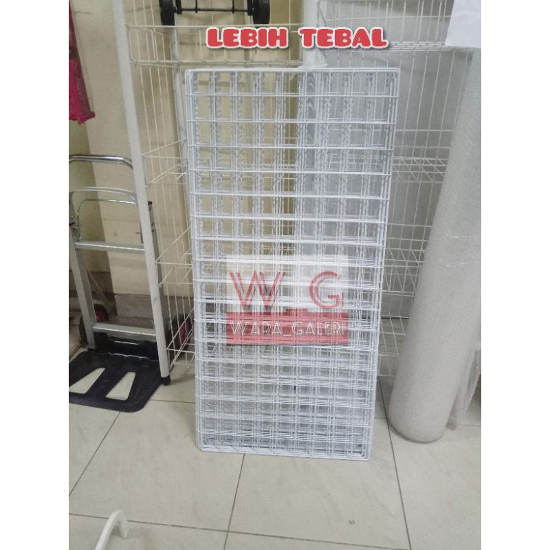 Jual Ram besi 95cm x 45cm Pajangan Gantungan dinding BESI LEBIH TEBAL ...