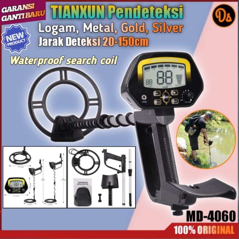 Jual ORIGINAL TIANXUN Pendeteksi Logam Metal Gold Silver Detector alat ...