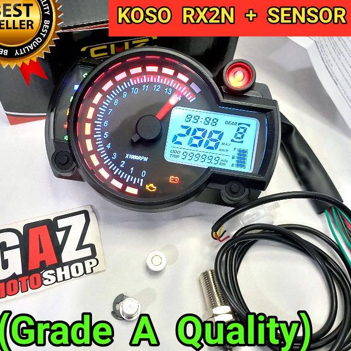 Jual Grand Seller|SQ37|Speedometer Koso Rx2N Digital CB Spido Spedometer Spidometer Koso Rx2 N ...