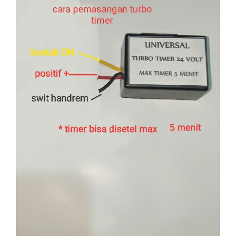 Jual turbo timer 24 volt canter Hino dll | Shopee Indonesia
