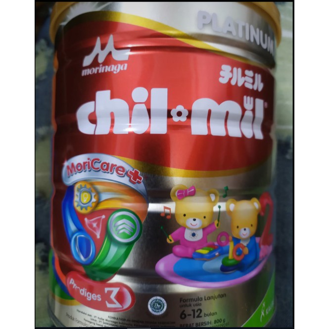 Jual MORINAGA CHIL-MIL 2+ PLATINUM 800GR exp 2026 | Shopee Indonesia