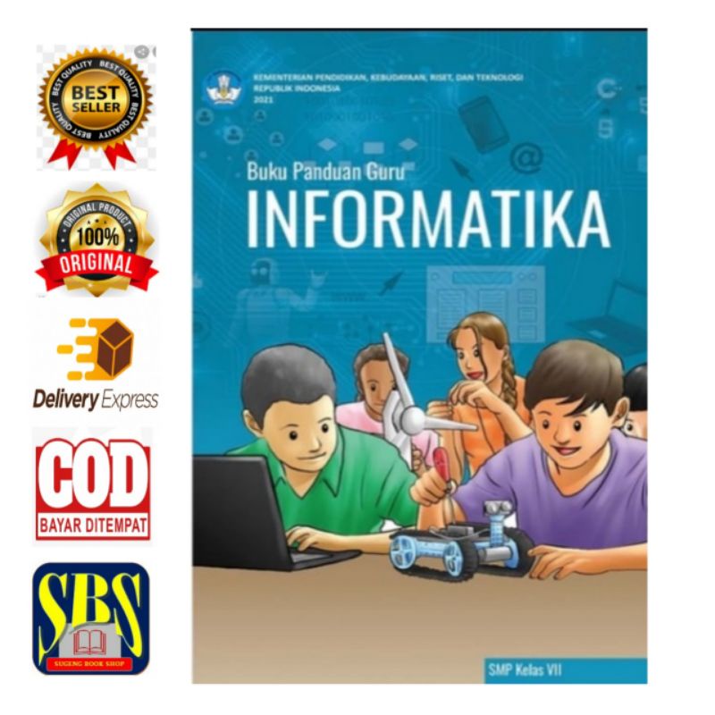Jual Buku Panduan Guru INFORMATIKA SMP Kelas 7 Kurikulum Merdeka | Shopee Indonesia