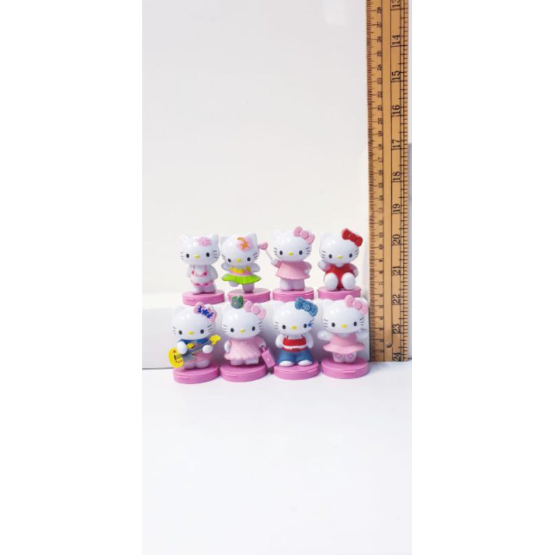 Jual Hello Kitty figure set isi 8 pcs topper kue | Shopee Indonesia