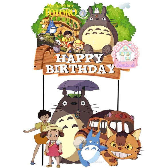 Jual TOTORO CAKE TOPPER | Shopee Indonesia