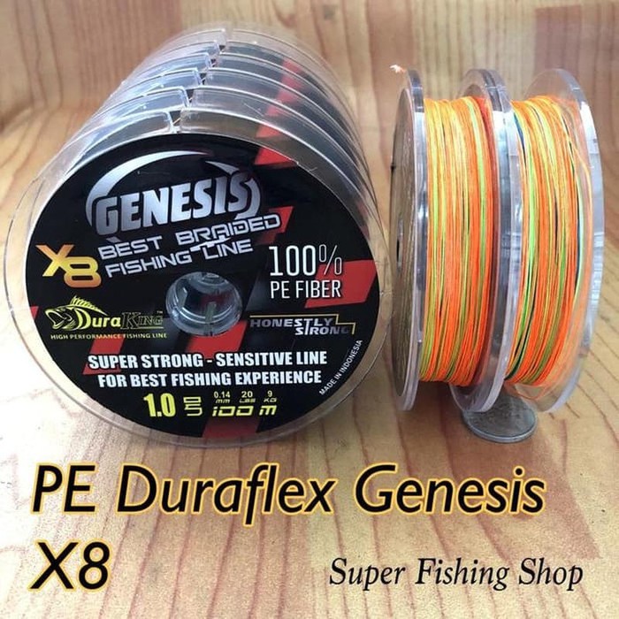 Jual Senar PE Duraking Genesis X8 Multi Color | Shopee Indonesia