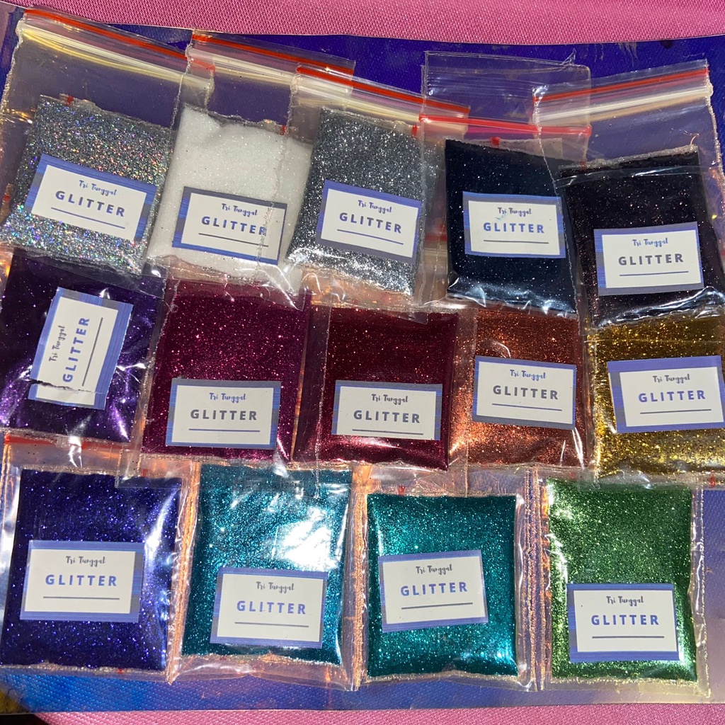 Jual SPARKLE GLITTER HOLOGRAM 3 GR Glitter Powder Gliter Eceran Sablon ...