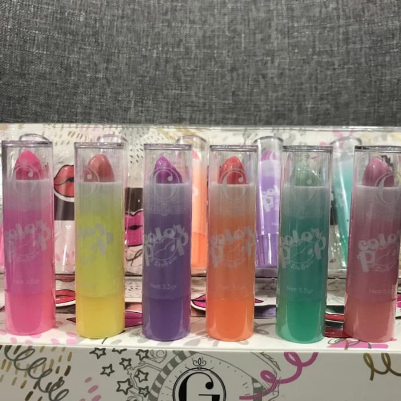 Jual MADAM GIE-COLOR POP LIP BALM | Shopee Indonesia