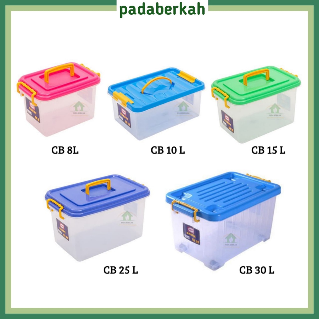 Jual Container Box Kontener Shinpo CB 8-10-15-25-30 Liter/ Kotak Tempat ...