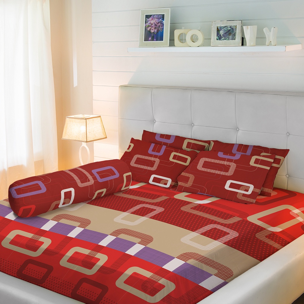 Jual Internal - Bed Cover Set King 180x200 Tinggi 25 Fitted - Marriot ...