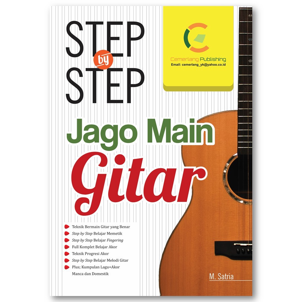 Jual BUKU GITAR - Step by Step Jago Main Gitar - Recommended | Shopee ...
