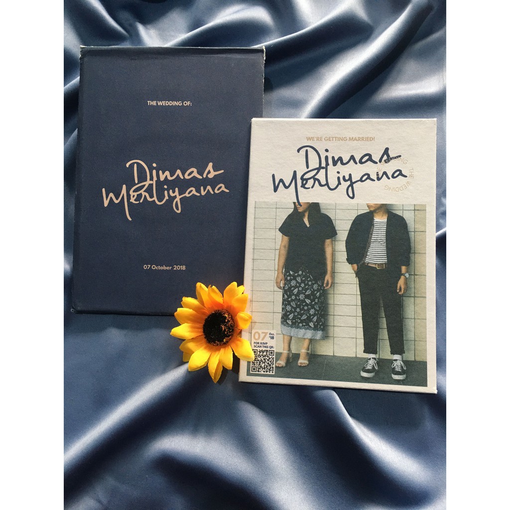 Jual Undangan Pernikahan Hard Cover VIP Mewah | Shopee Indonesia