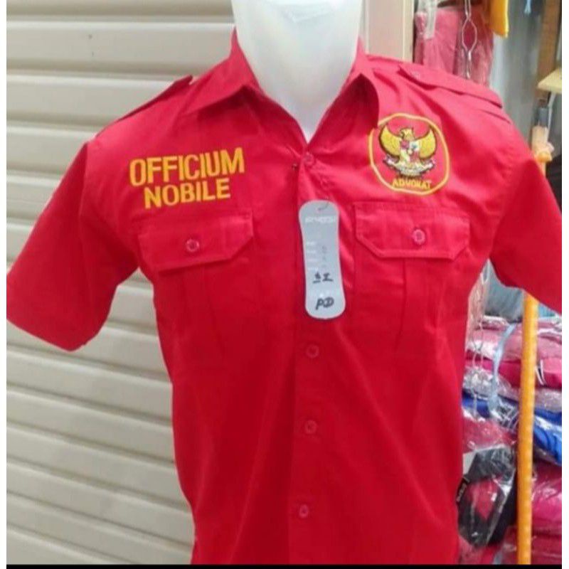 Jual kemeja advokat / baju kemeja advokat bordir | Shopee Indonesia