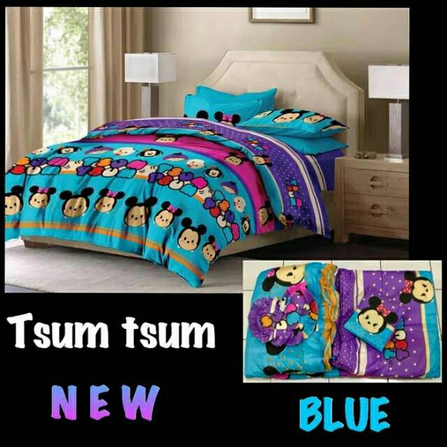 Jual Sprei dan bedcover set mickey mouse | Shopee Indonesia