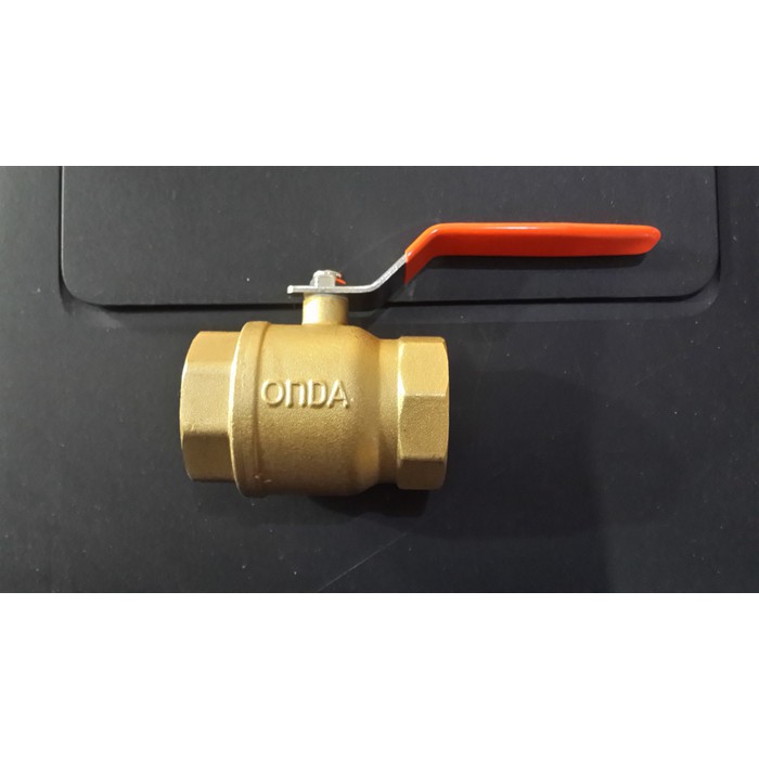 Jual Ball Valve / Stop Kran / Keran Polos Kuningan Onda 1/2" | Shopee Indonesia