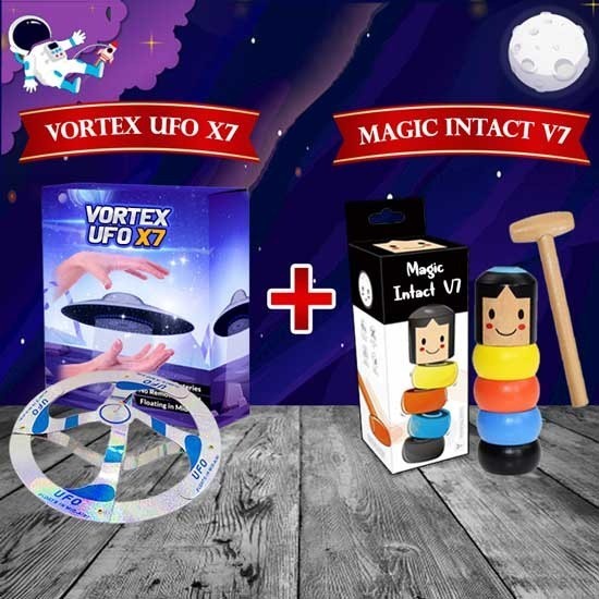 Jual Vortex Ufo X7 Free Mainan Magic Intact V7 | Shopee Indonesia