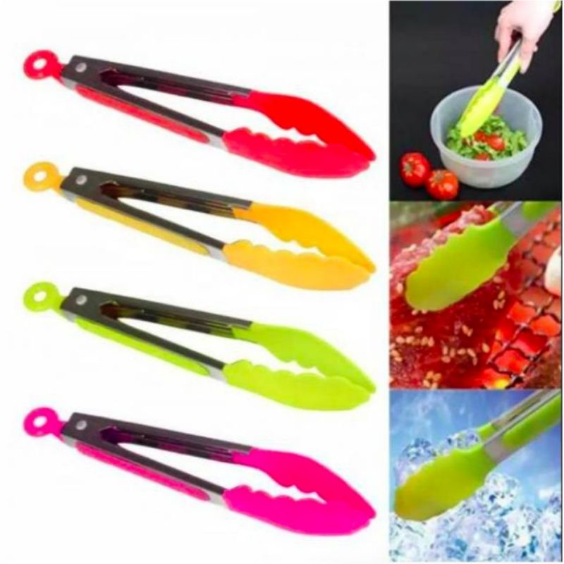 Jual Penjepit Capit Jepit Makanan Kue Gorengan Panggangan Grill BBQ ...