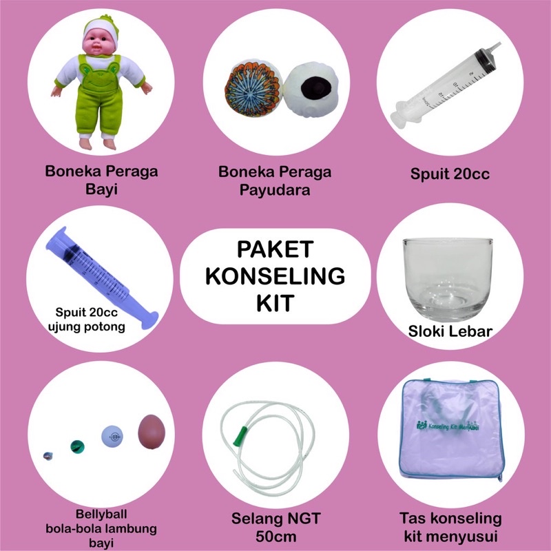 Jual Standart KIT KONSELING MENYUSUI untuk Konselor ASI | Shopee Indonesia