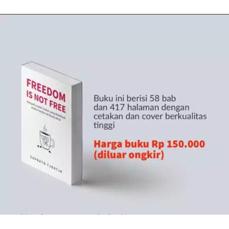 Jual Buku Freedom Is Not Free | Shopee Indonesia