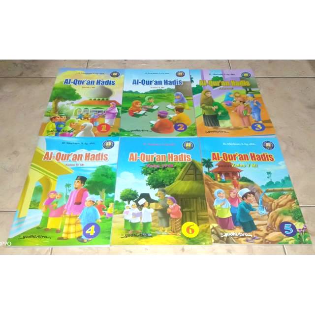Jual Al Qur'an Hadis Kelas 1 2 3 4 5 6 MI - K13 YUDHISTIRA | Shopee Indonesia
