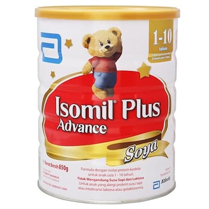 Jual Abbott Isomil Plus Advance Soya (1-10 Tahun) - 850gr | Shopee ...