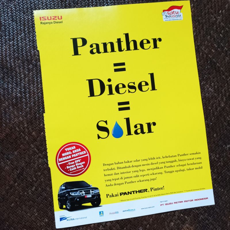 Jual Iklan Isuzu panther = diesel = solar | Shopee Indonesia