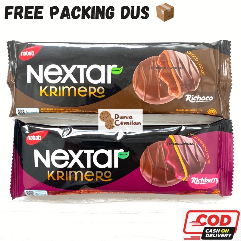 Jual [TERMURAH!] Nextar Krimero SATUAN 28gr - Biskuit Chocolate ...