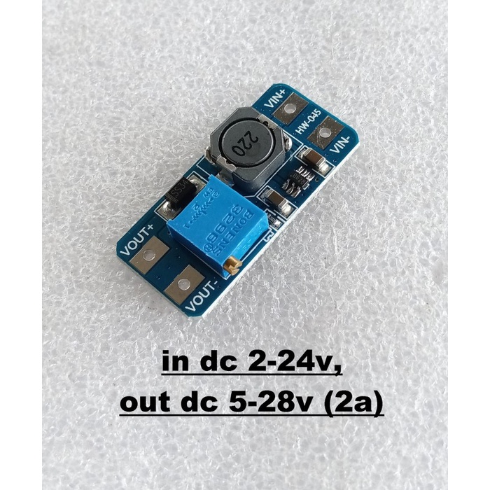 Jual 2a MT3608 step up DC-DC modul | Shopee Indonesia