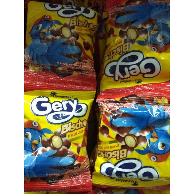 Jual Gery Bischo Biskuit Salut Coklat isi 10 | Shopee Indonesia
