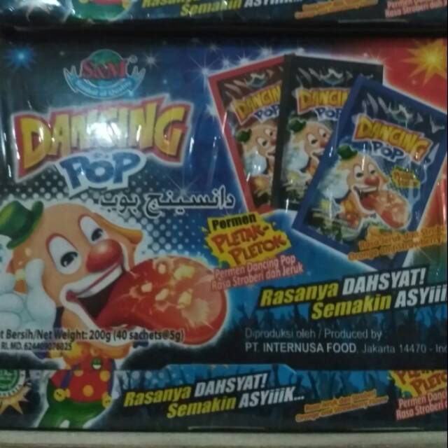 Jual Permen Dancing Pop pletak pletok isi 40 | Shopee Indonesia