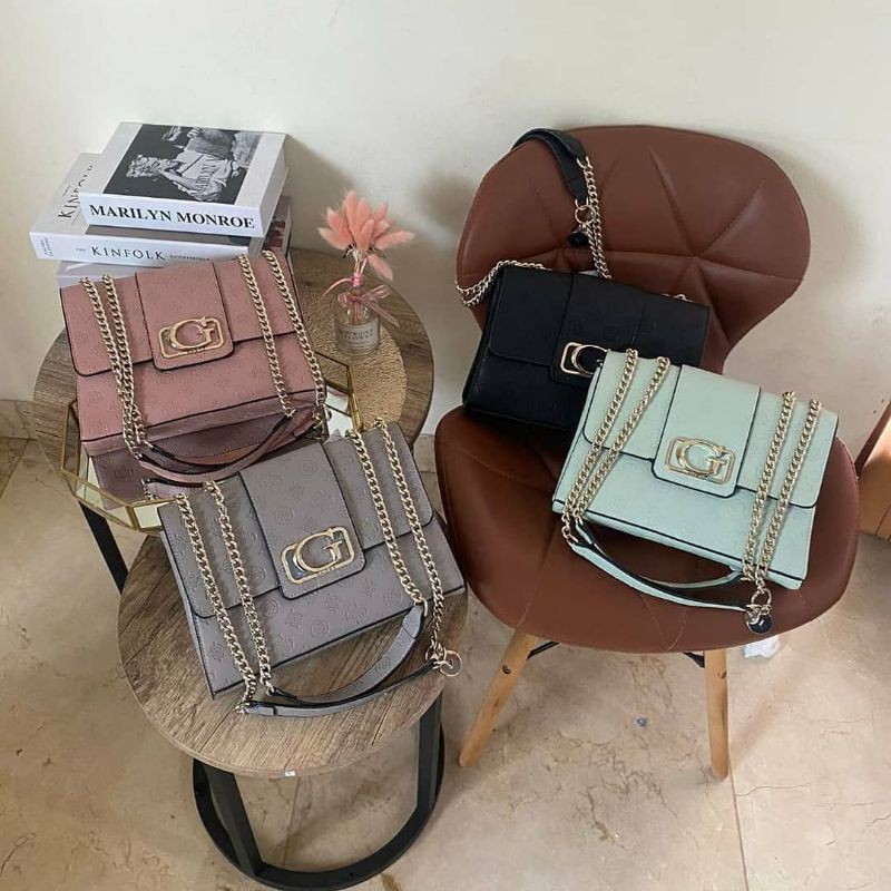 Jual GUESS Emilia Peony Crossbody Bag | Shopee Indonesia