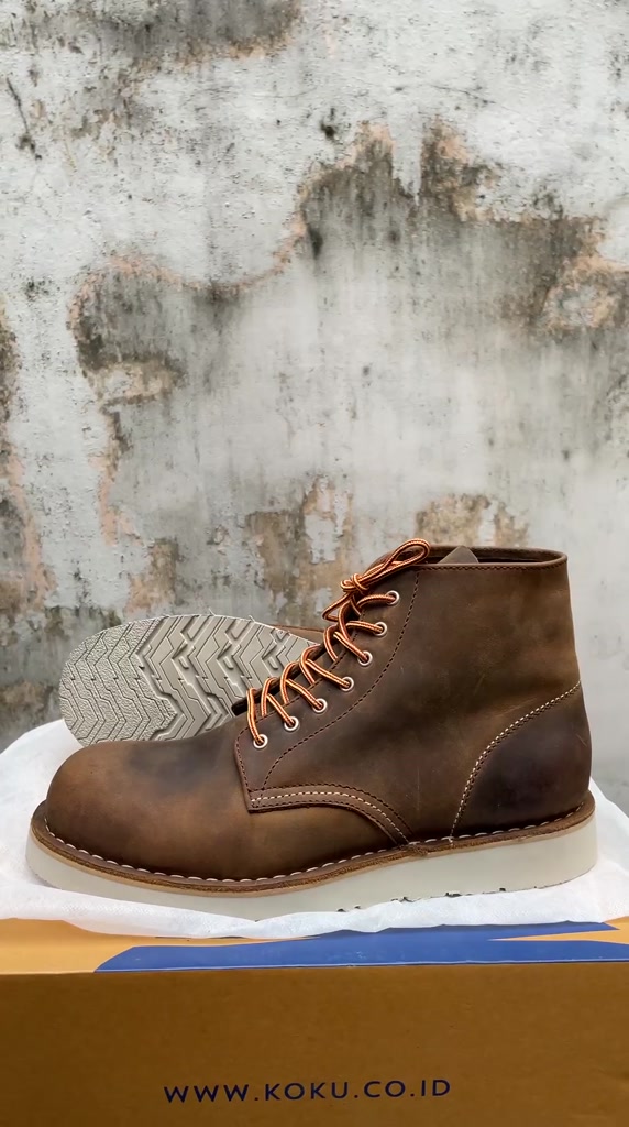 Jual Lewis Aztec Tan - Sepatu Kulit Round Toe Rugged Masculine Biker ...