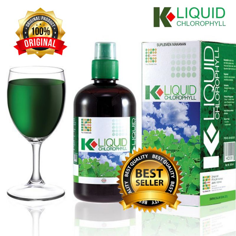 Jual K-LIQUID CHLOROPHYLL ORIGINAL 500 ml | Shopee Indonesia