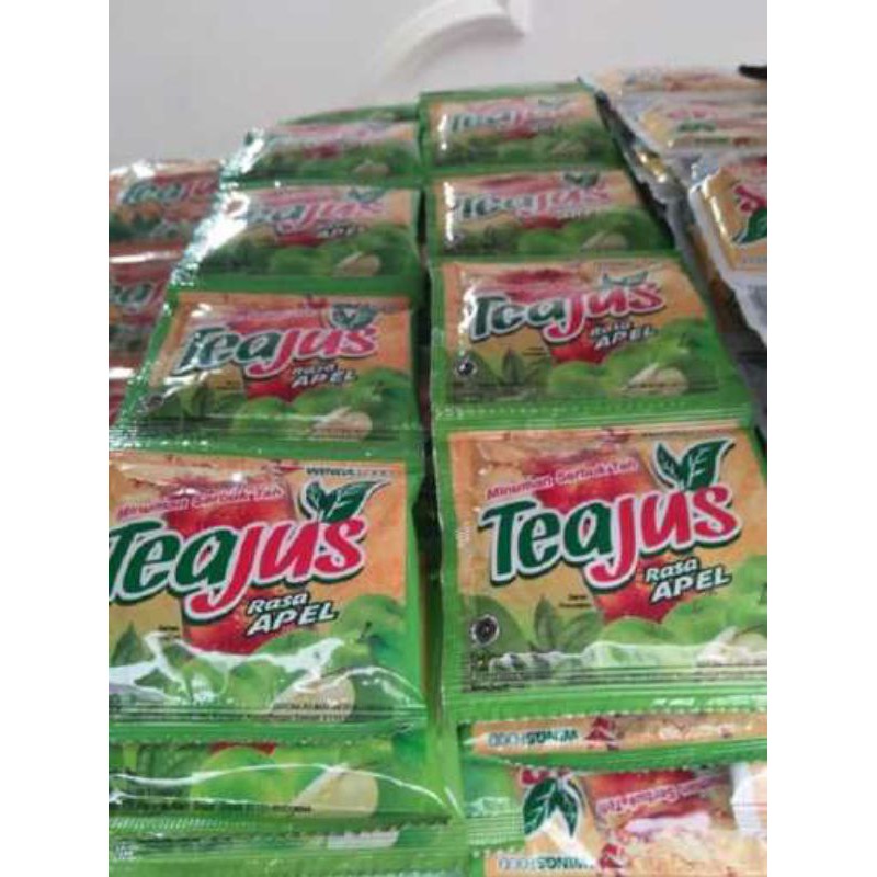 Jual Tea Jus Kemasan Sachet (1 Renceng 10 Sachet ) | Shopee Indonesia