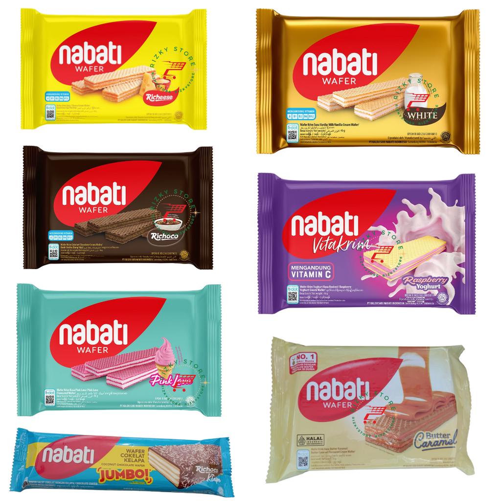 Jual Nabati Wafer 2000 an 6 varian | Shopee Indonesia