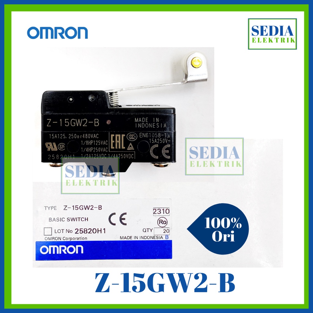 Jual Limit Switch Omron Z-15GW2-B Z 15GW2 B Micro Switch | Shopee Indonesia