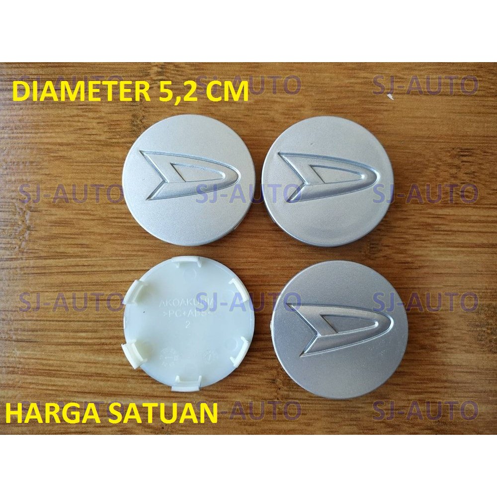 Jual Dop Roda Ayla Sigra Tutup Velg Sigra Ayla diameter 5.2 cm | Shopee ...