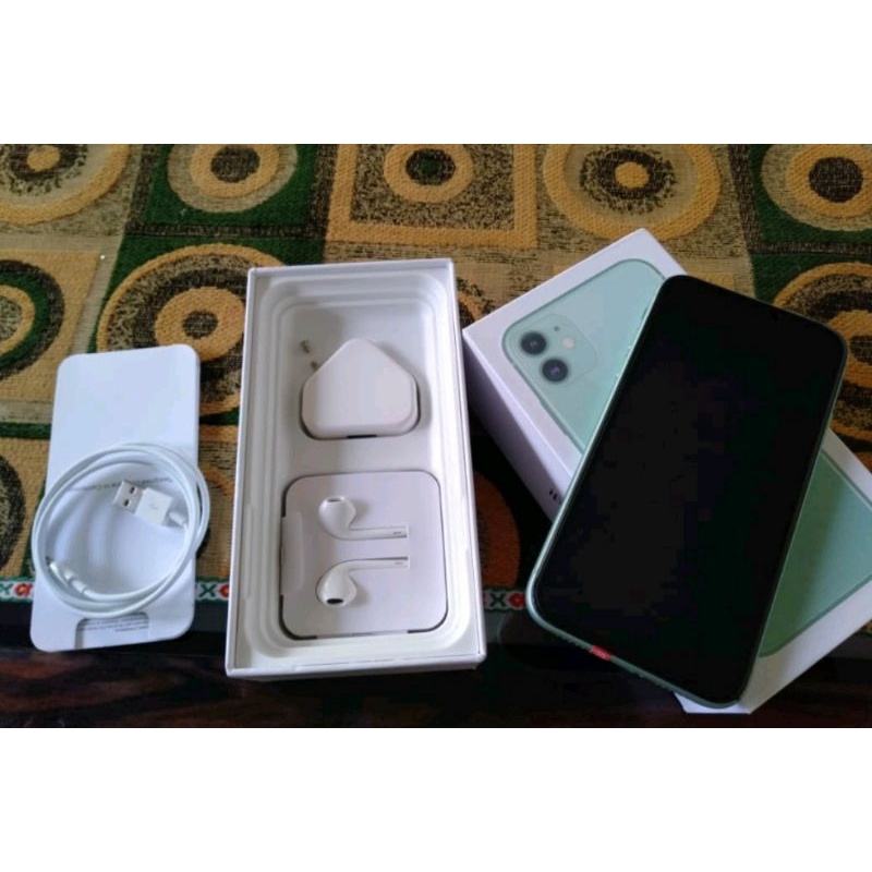 Jual Apple iPhone 11 Ram 64GB Second Original 100% Mulus Fulset ...