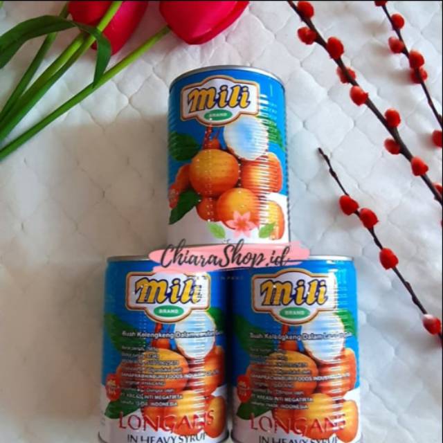 Jual Longan Kaleng Mili / Mili Longan / Buah Kelengkeng Kaleng ...