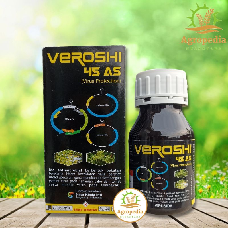 Jual Obat Tanaman Veroshi 45 AS Anti Virus Gemini 250 ml Paling Ampuh ...