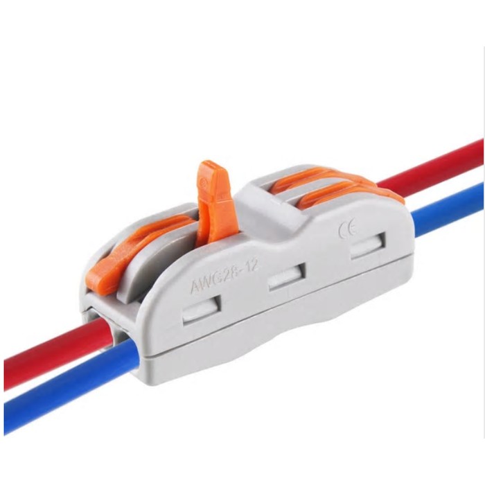 Jual Terminal Block, Compact Wire Wiring Connector Conductor Max 32A ...