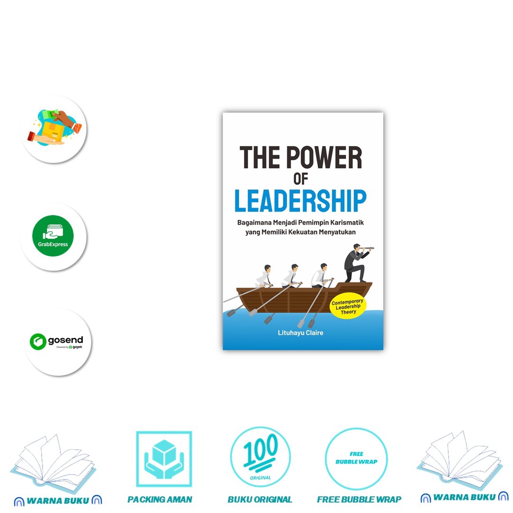 Jual BUKUORI!!! The Power Of Leadership: Bagaimana Menjadi Pemimpin Karismatik (Araska Publisher ...