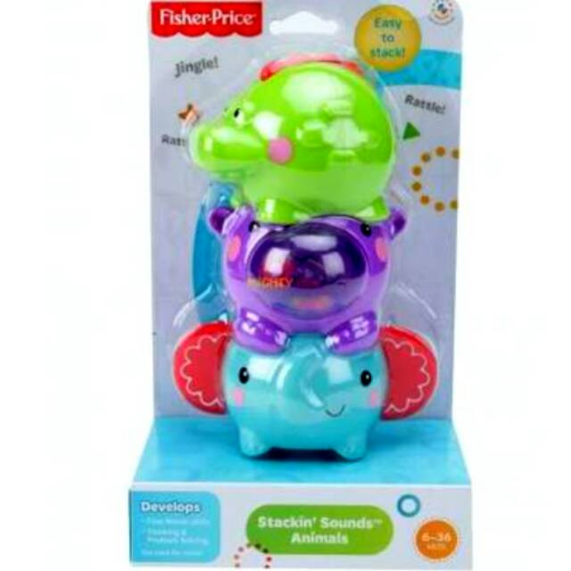 Jual Fisher price stuckin sounds animals/ Mainan bayi | Shopee Indonesia