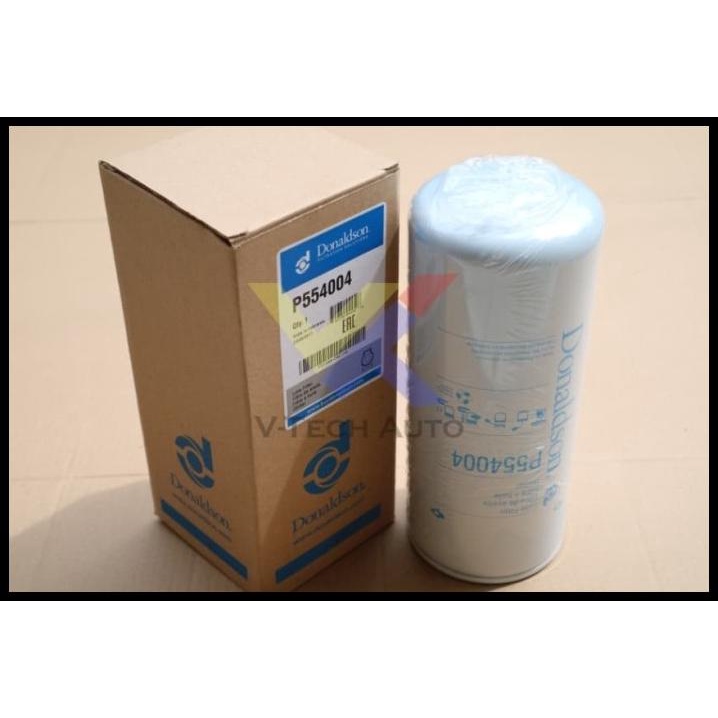 Jual Filter Donaldson P554004 Oil Filter Spin-On Full Flow | Shopee ...