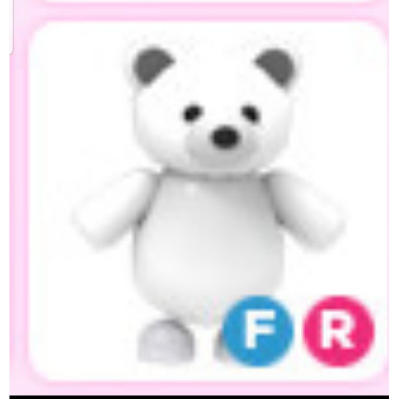 Jual adopt me pet POLAR BEAR FR | Shopee Indonesia