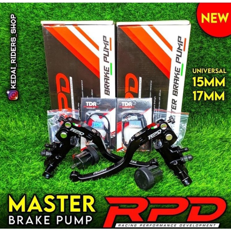 Jual Paket Master rem Kanan 17mm kiri 15mm RPD 200 pcx-adv-nmax-xmax ...