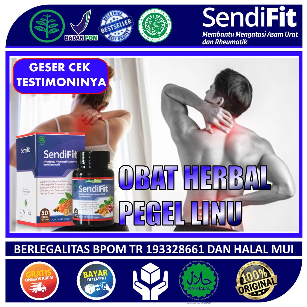 Jual Obat Pegel Linu Obat Nyeri Sendi Kaku Sendi Pegel Pegel Otot ...