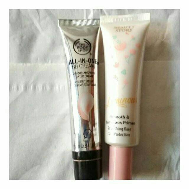Jual All in One Body Shop and Beauty Story Primer | Shopee Indonesia