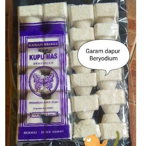 Jual garam meja beryodium 600gram / garam kotak beryodium | Shopee ...