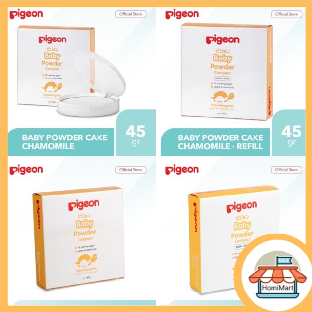 Jual PIGEON Baby Compact Powder / Bedak Bayi / Bedak Muka Bayi | Shopee ...