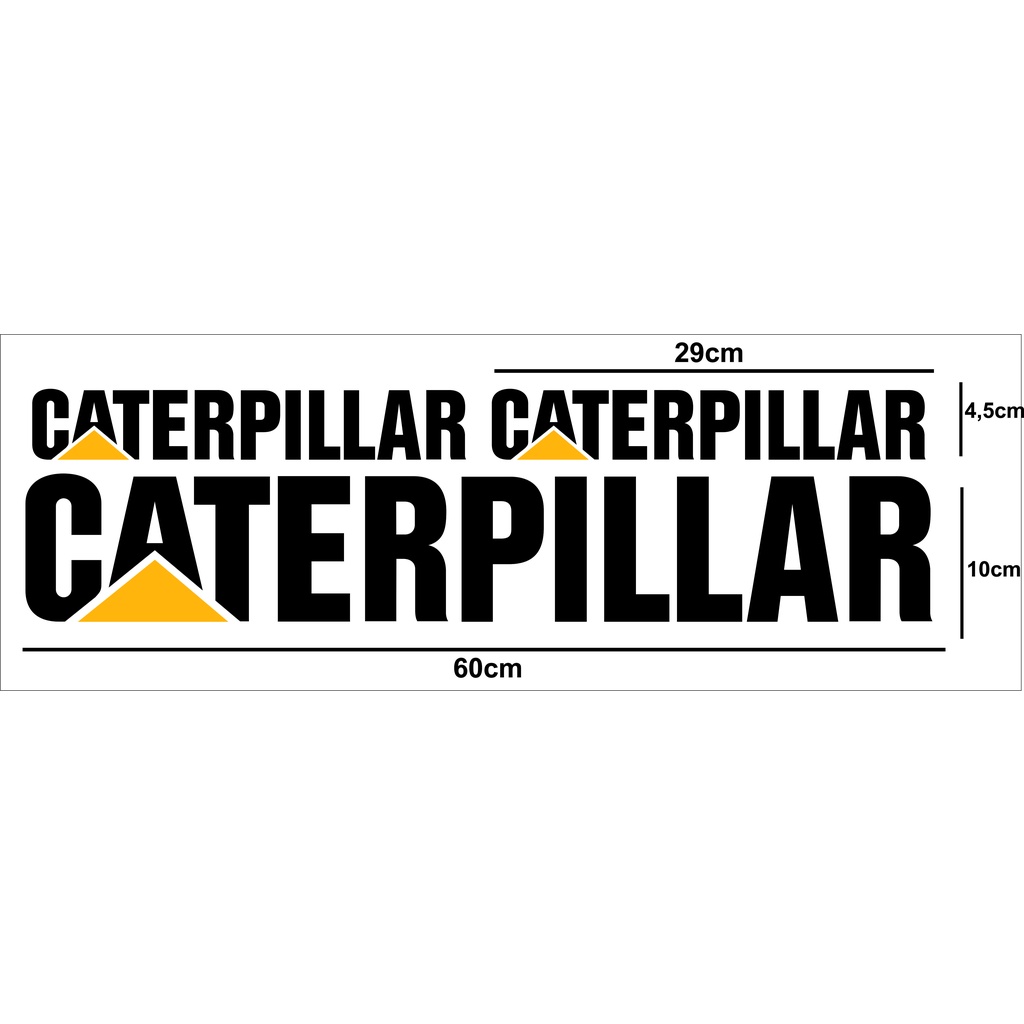 Jual STIKER CATERPILLAR 1SET | Shopee Indonesia
